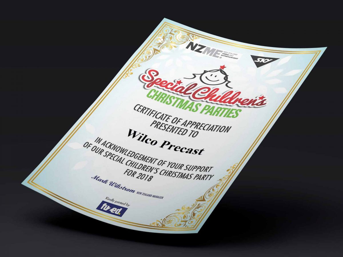 Announcements - Wilco Precast