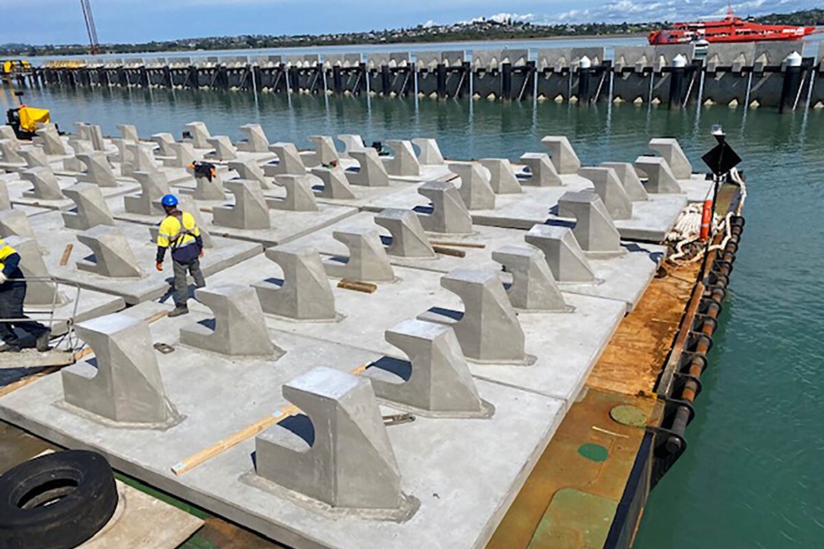 Half Moon Bay Precast Breakwater Panels - Wilco Precast